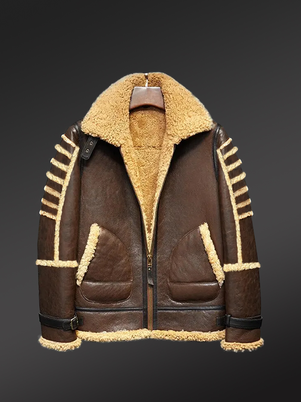 Sheepskin Bomber Jacket | Bomber Coats In USA