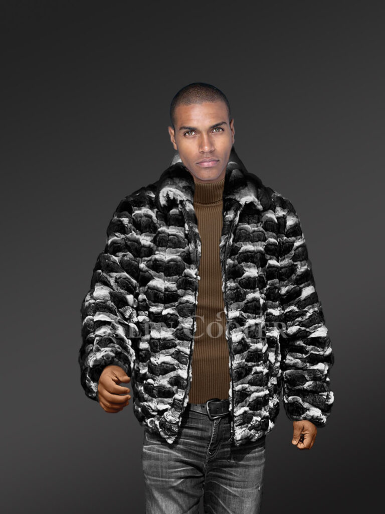 Men's Chinchilla Coat | Chinchilla Fur Coat